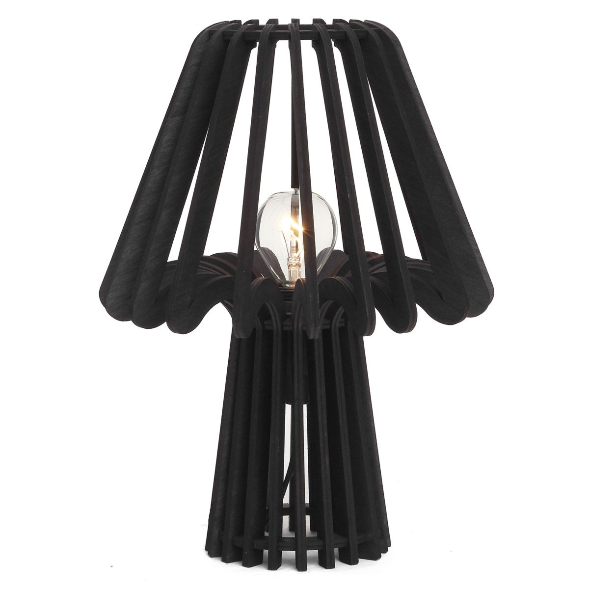 Calpe Wood Table Lamp – Derrick Details